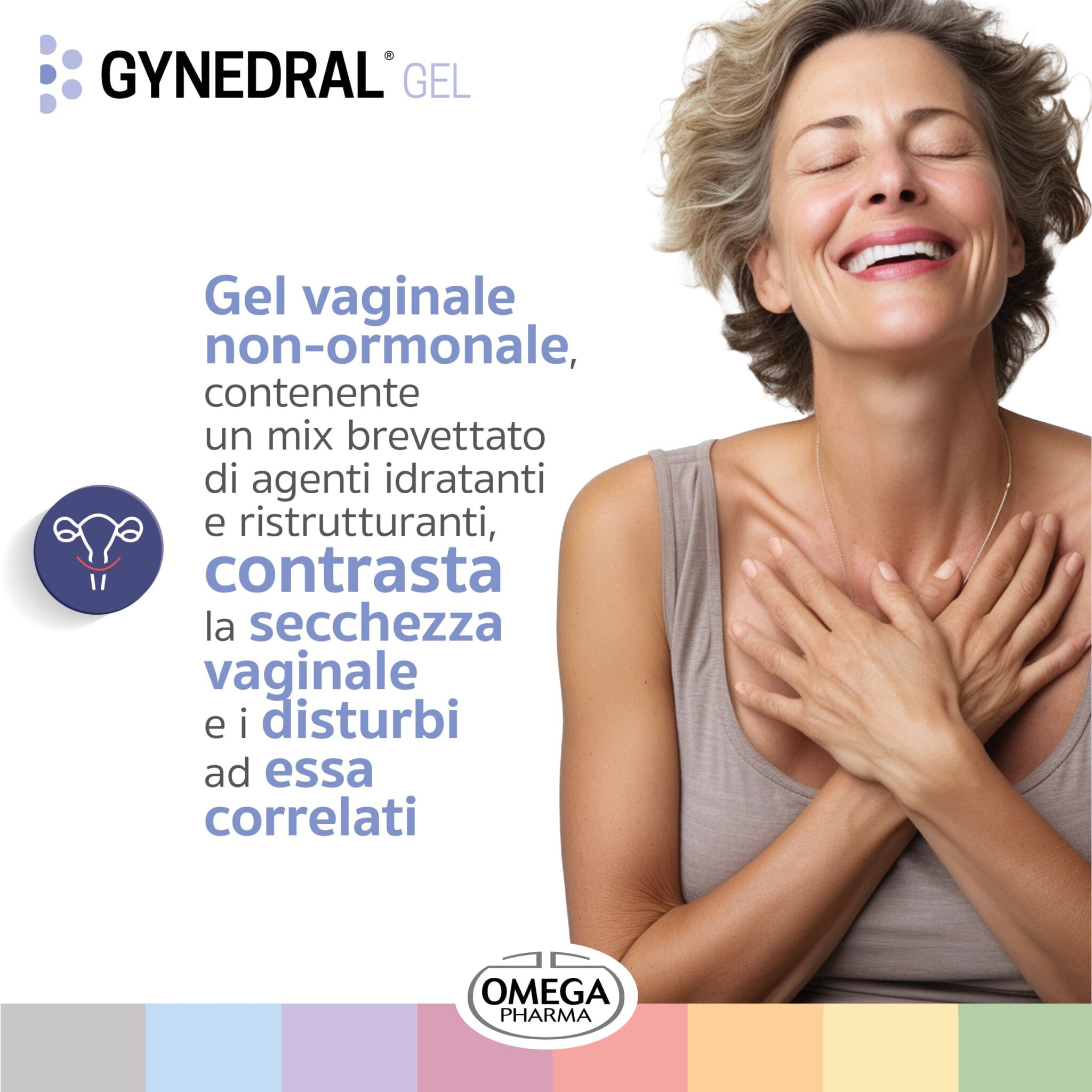 GYNEDRAL GEL - 8 monodose vaginali 5 ml - OmegaPharma
