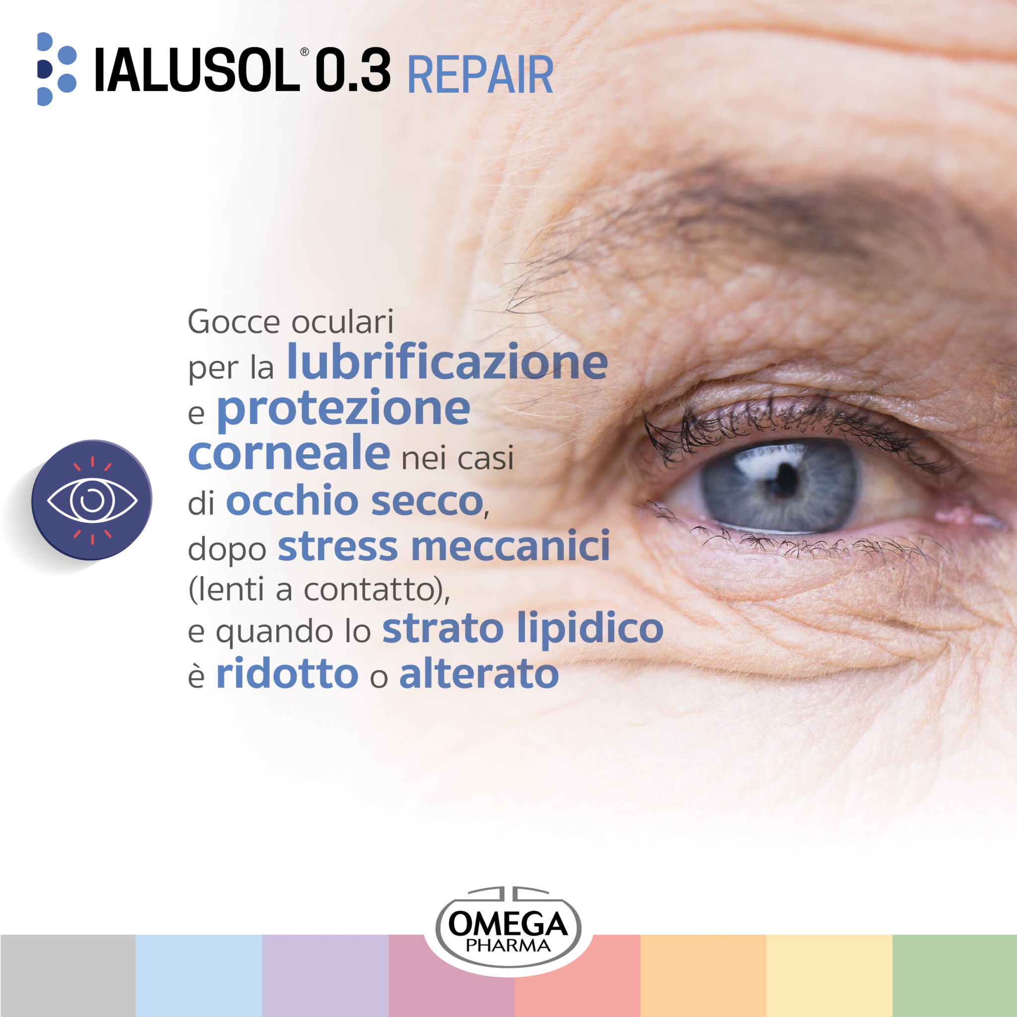 IALUSOL 0.3 REPAIR - gocce oculari 10 ml - OmegaPharma